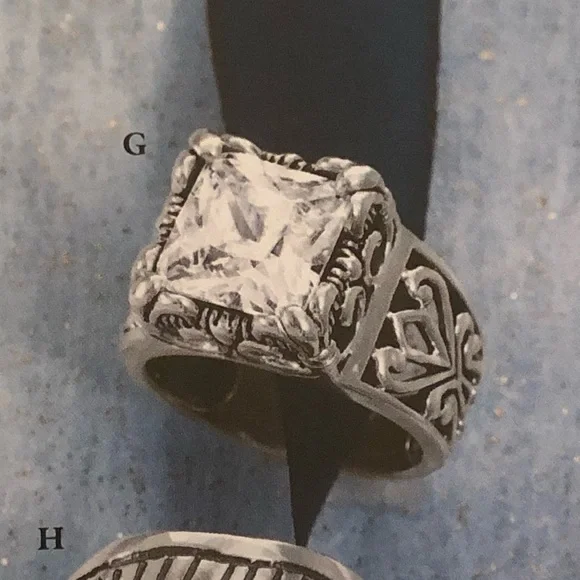 Silpada | Jewelry | Silpada Sterling Silver Cubic Zirconia Uptown Ring ...